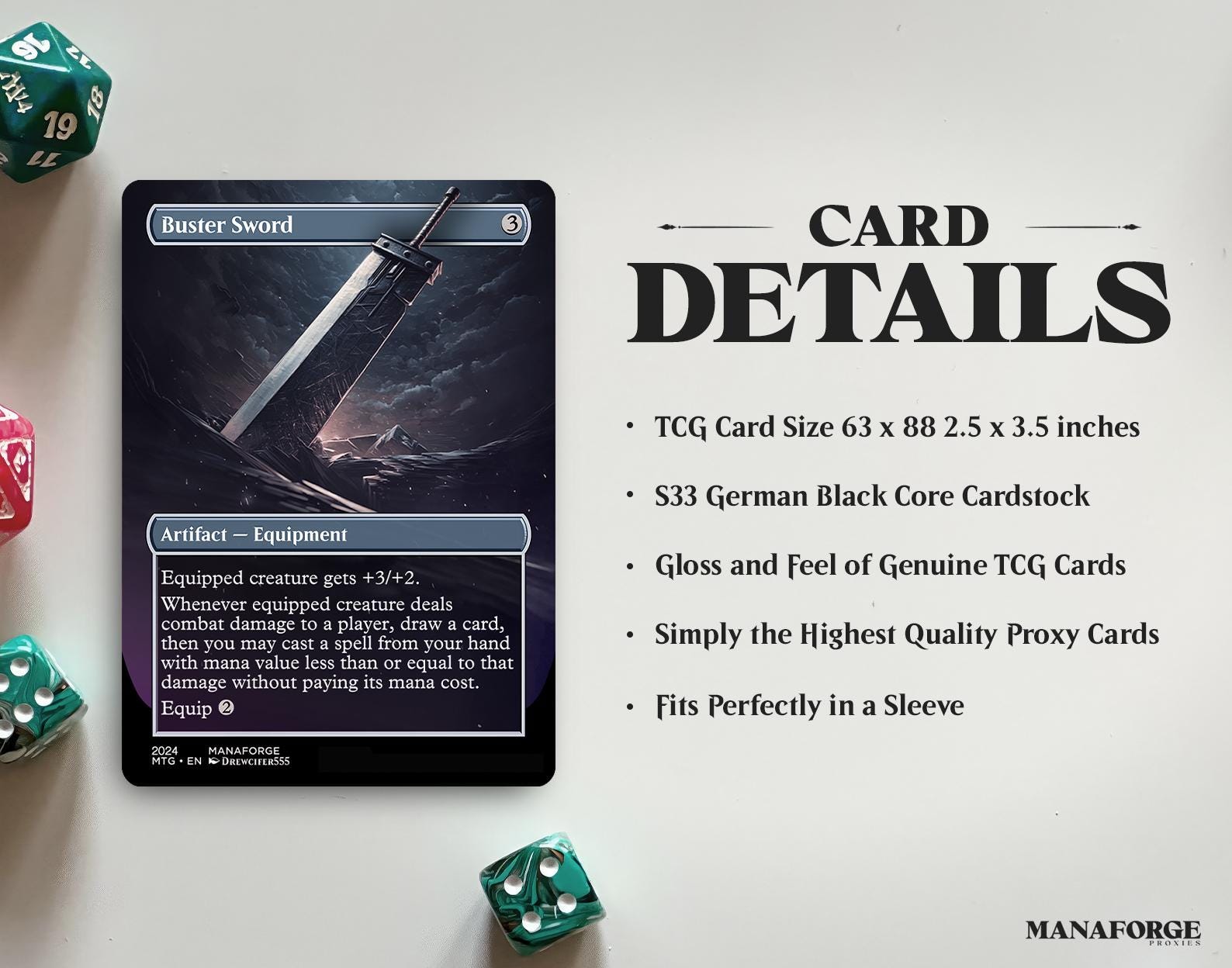 Final Fantasy Vol I – ManaForge Proxies